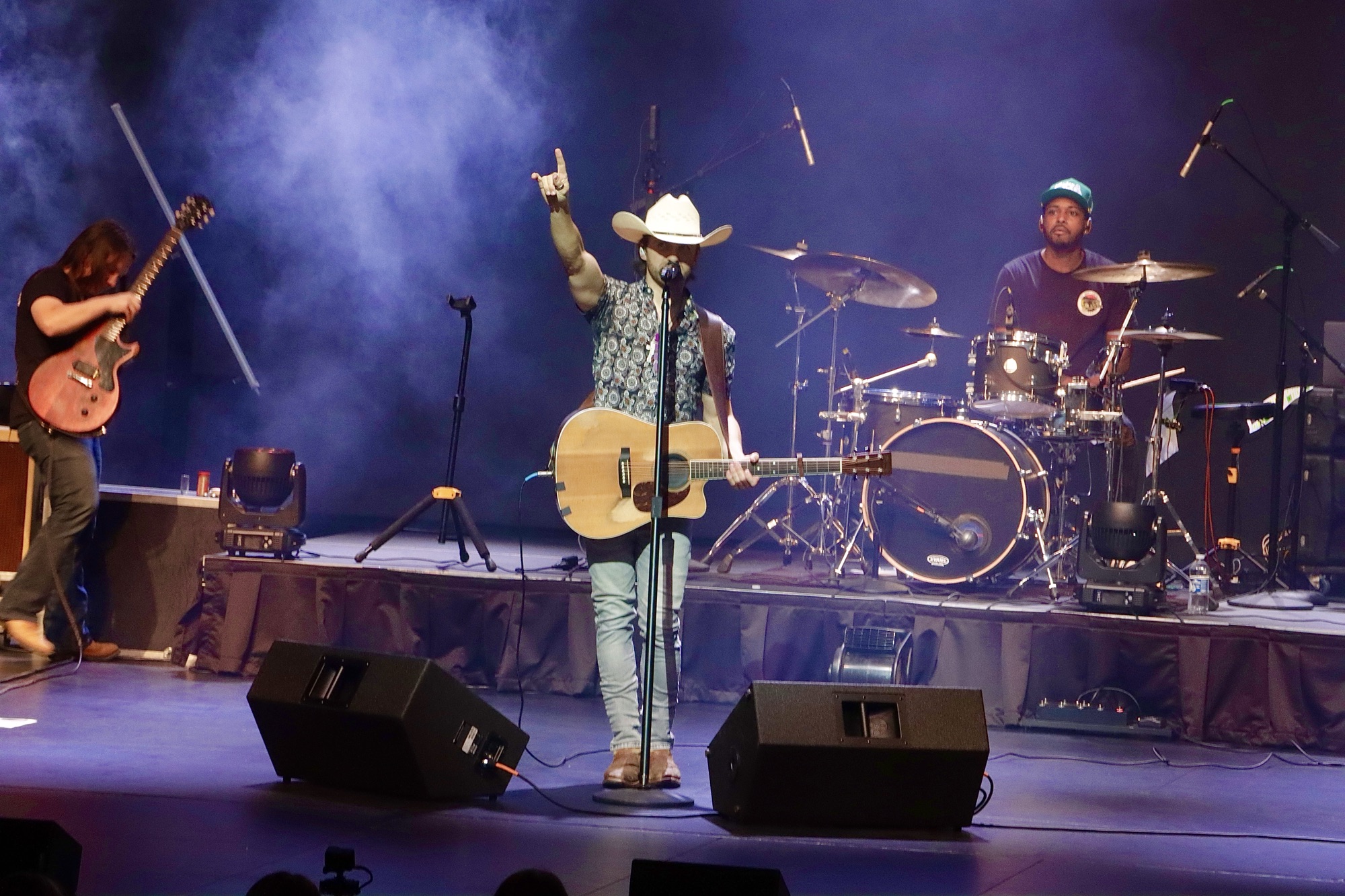 Country singer Brett Westgrove took the stage at Heritage Center At UD ...