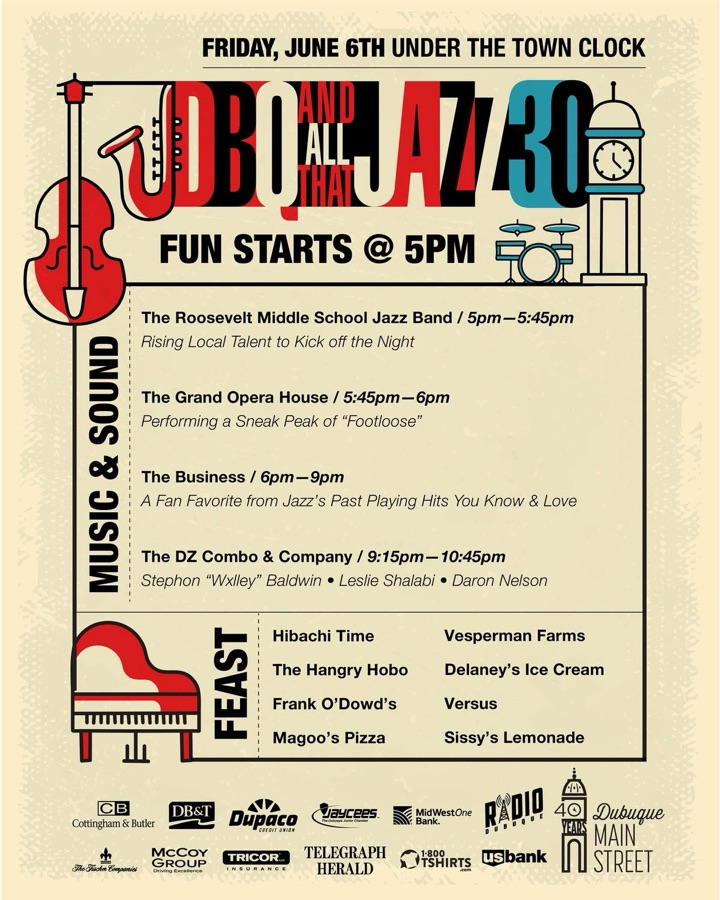 All That Jazz Kicks Off Summer with a Swing in Dubuque – Dubuque In ...