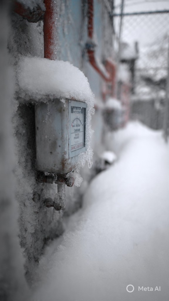 Don’t let snow or ice build-up on your gas meter; important safety ...