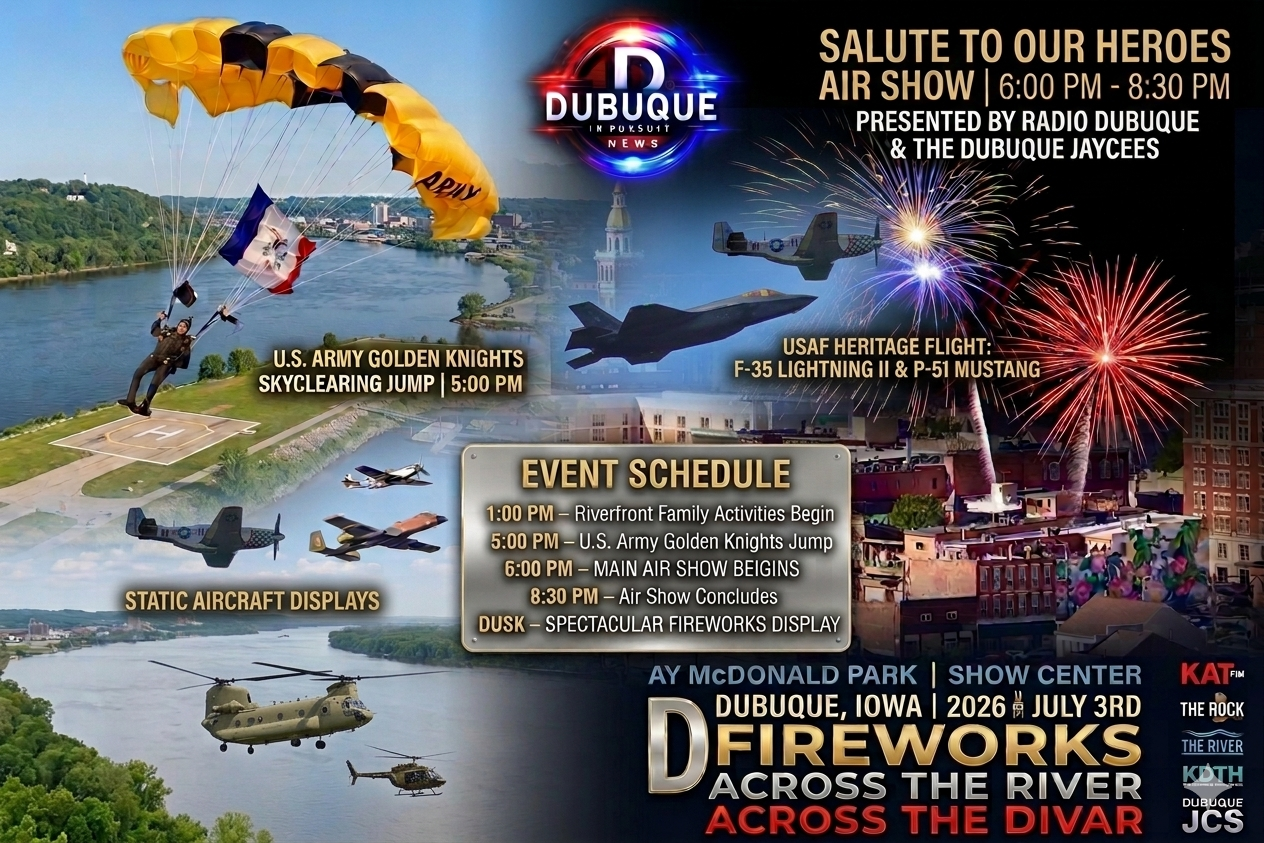 It’s on the Dubuque fireworks and airshow across the river. – Dubuque ...