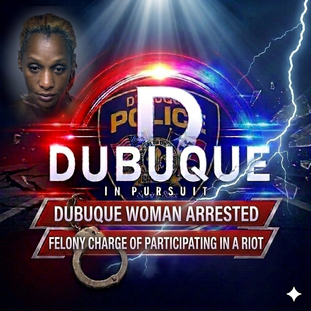 Dubuque Woman Arrested on Felony Charge of Participating in a Riot ...